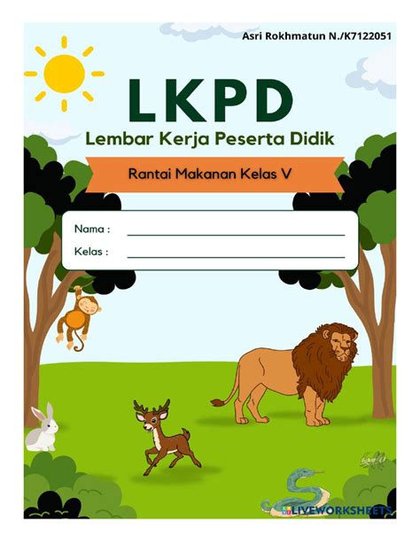 Lkpd Rantai Makanan Pdf