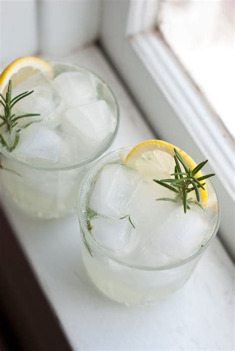 Rosemary Gin Fizz Cocktail Recipe