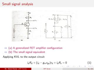 CMOS FET Amplifier PDF Consumer Electronics Technology Computing