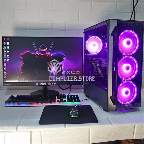 Jual Pc Gaming Fullset Amd Ryzen G Ssd Gb Led Inc Keyboard Mouse Gaming Shopee