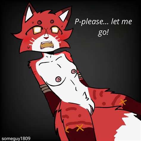 Rule 34 Blush Captured Feline Fluffy Fluffy Tail Furry Breasts Furry