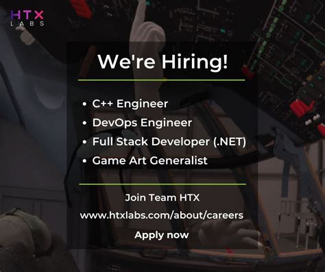 Htx Labs On Linkedin Careers