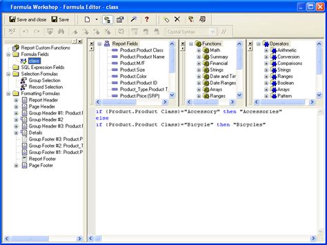 7 01 writing formulas crystal reports online training