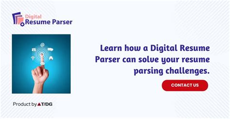 Resume Parsing Tool Resume Data Extraction Software Digital Resume Parser Digital Resume Parser