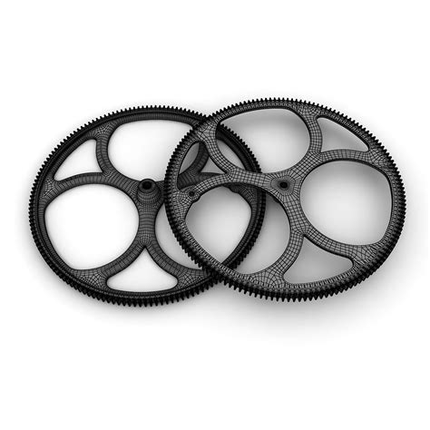 스팀 펑크 기어 28 3d 모델 19 Stl 3ds Fbx Max Obj Free3d