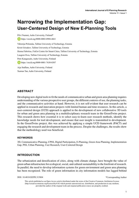 Narrowing The Implementation Gap User Centered Design Of New E