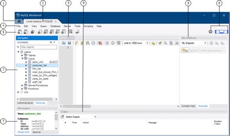 Mysql Workbench Query