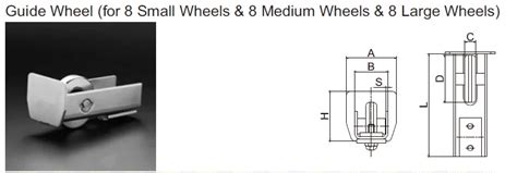 Cantilever Gate Guide Wheel Door Guider Buy Steel Door Guider Zinc Plated Cantilever Gate