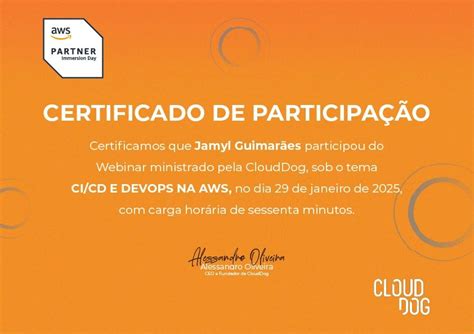Devops Aws Cicd Cloud Aprendizadocontínuo Jamyl Guimaraes