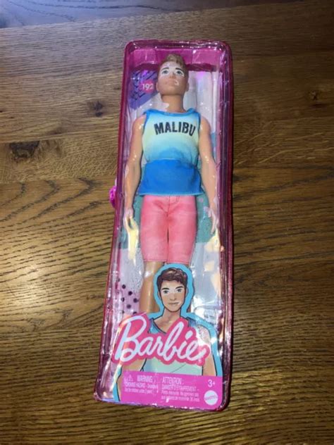 17 Barbie Ken Fashionistas Doll With Brown Hair And Vitiligo New £7