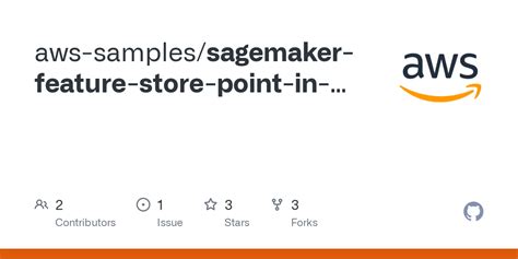 GitHub Aws Samples Sagemaker Feature Store Point In Time Queries