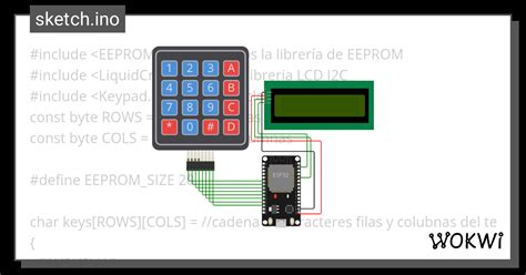 Eeprom Wokwi Esp32 Stm32 Arduino Simulator