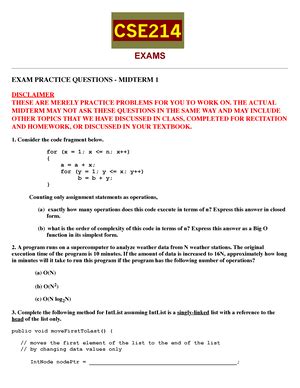 CSE214 Homework 4 Update CSE 214 Data Structures Homework 4