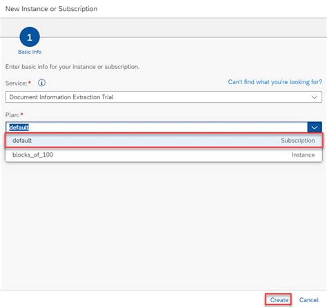 Use Trial To Subscribe To Document Information Extraction Trial Ui