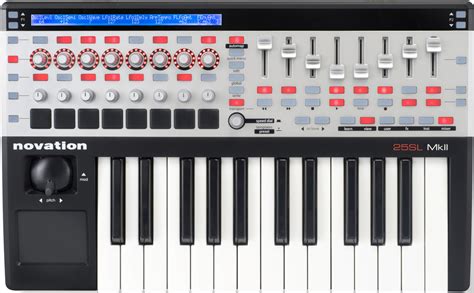 Novation Midi Keyboard Sl Mkii με 25 Πλήκτρα σε Ασημί Χρώμα Skroutz Gr