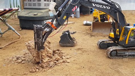 Rc볼보굴삭기and브레카자작 Youtube