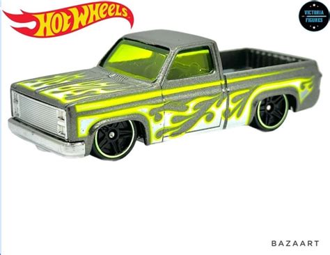 Hot Wheels 2024 83 Chevy Silverado Hw Flames 5 Pack R Hotwheels