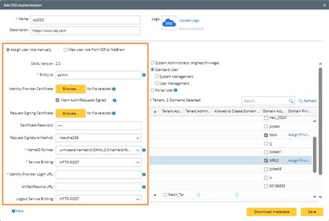 Configure Sso Authentication