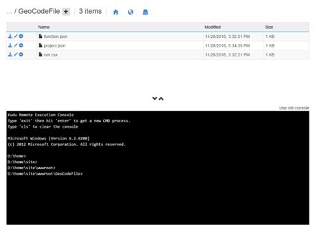 using azure functions to geocode an input file my thought lab