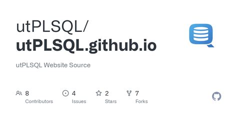 github utplsql utplsql website source