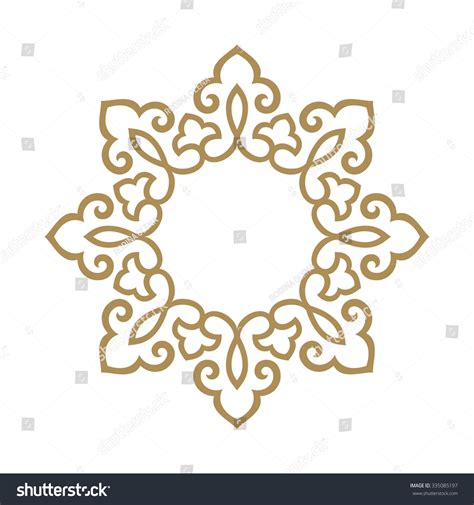 Decorative Line Art Frames Design Template Stock Illustration 335085197 Shutterstock