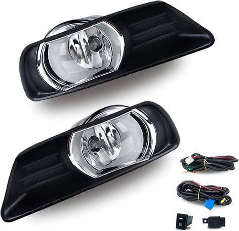 Amazon TOPSCOPE Fog Lights Assembly Replacement Compatible With