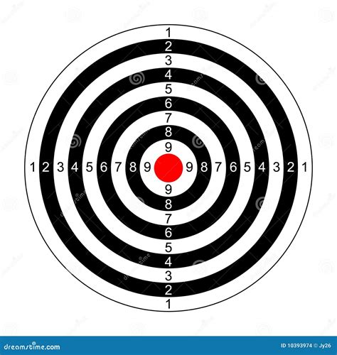 Rifle Target Vector Stock Vector Illustration Of Hunting 10393974