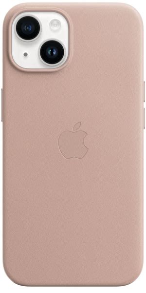Кожаный чехол MagSafe для iPhone 14 / Leather Case with MagSafe на ...