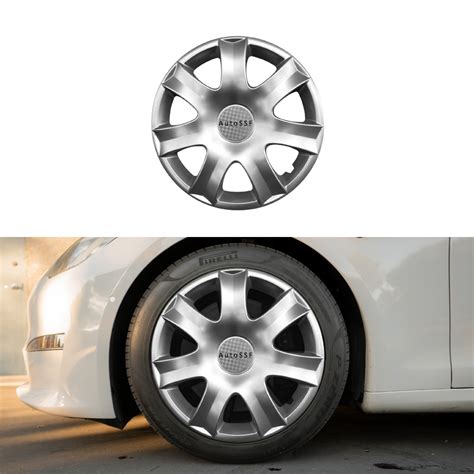 Комплект от 4 капака за колела R15 AutoSSF®, подходящи за 15-цолови ...