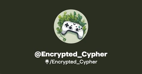 Encryptedcypher Instagram Tiktok Twitch Linktree