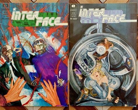 Interface 2 3 Marvel Epic 1991 Ltd Series Jfk Assassination And Cold