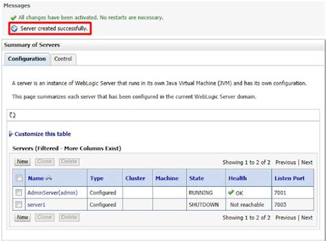 Technotes Oracle Weblogic Create And Configure Managed Servers In Oracle Weblogic Server