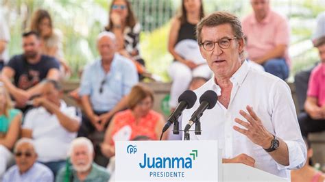 Feijóo pide no confiarse y proteger Andalucía de un Gobierno roto y dividido El Imparcial