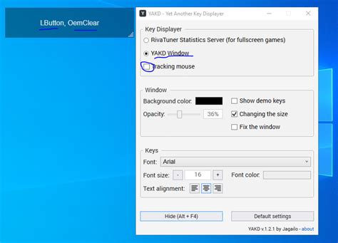 Windows How To Deal With A Key Being Pressed All The Time And Interfering With Mouse