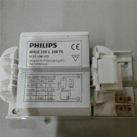 Jual Ballast BHL 250 Philips Trafo Lampu HPI T HPL N 250watt Shopee