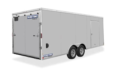 2024 Sure Trac 8 5 X 16 Proseries Enclosed Car Hauler Trailer 12″ Ramp