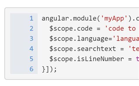 Angular Directive For Highlightjs Angular Script