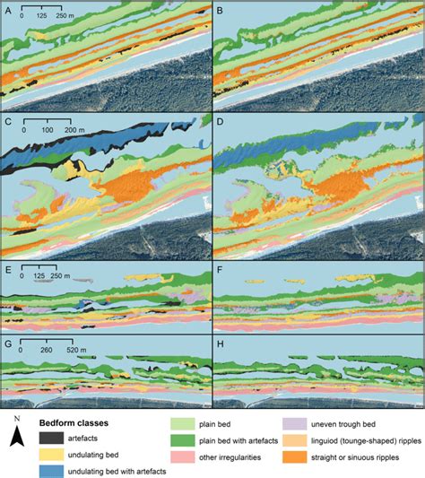 Comparison Of The Manual A C E G And Rf Supervised Classification