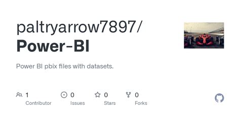 GitHub Paltryarrow Power BI Power BI Pbix Files With Datasets