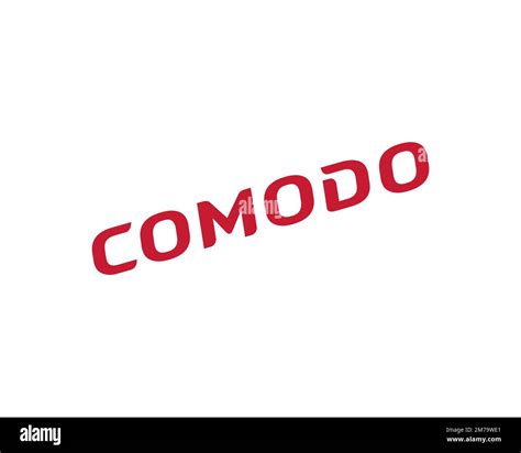 Comodo Group Rotated Logo White Background Stock Photo Alamy