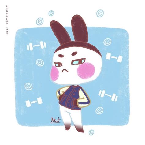 Art By Ladymint On Instagram Genji The Mochi Villager Lmao 🤣😂 Hes