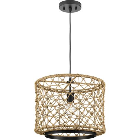 Longshore Tides Asis 1 Light Caged Cylinder Pendant Wayfair