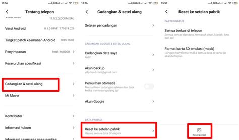 Cara Reset Xiaomi Redmi A C Kembali Ke Setelan Pabrik BaruBenar