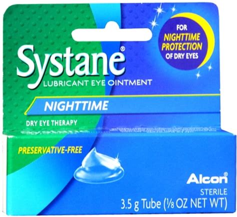 Systane Nighttime Lubricant Eye Ointment 3 50 G