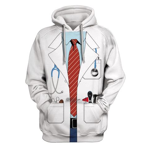 Doctor Costume Hoodie Sweatshirt T Shirt Sweatpants Tracksuit