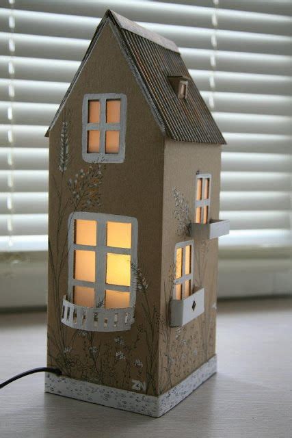 45 έξυπνες κατασκευές απο άδεια κουτιά γάλα Cardboard House Milk