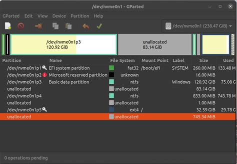 Dual Boot Resizing Ubuntu Partition Ask Ubuntu