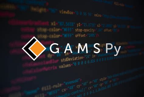 Gamspy High Performance Optimization In Python