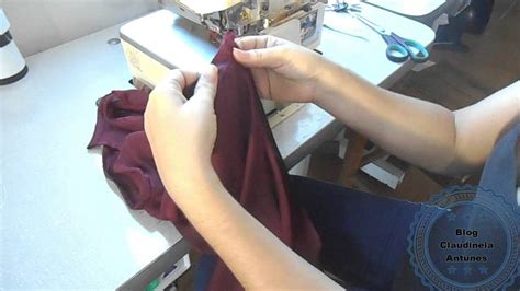 Como Corta E Costurar Blusa Cetim Aula 3 Youtube
