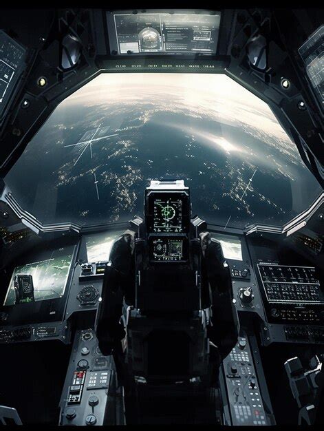 Premium Photo Arafed View Of A View Of The Earth From A Space Station